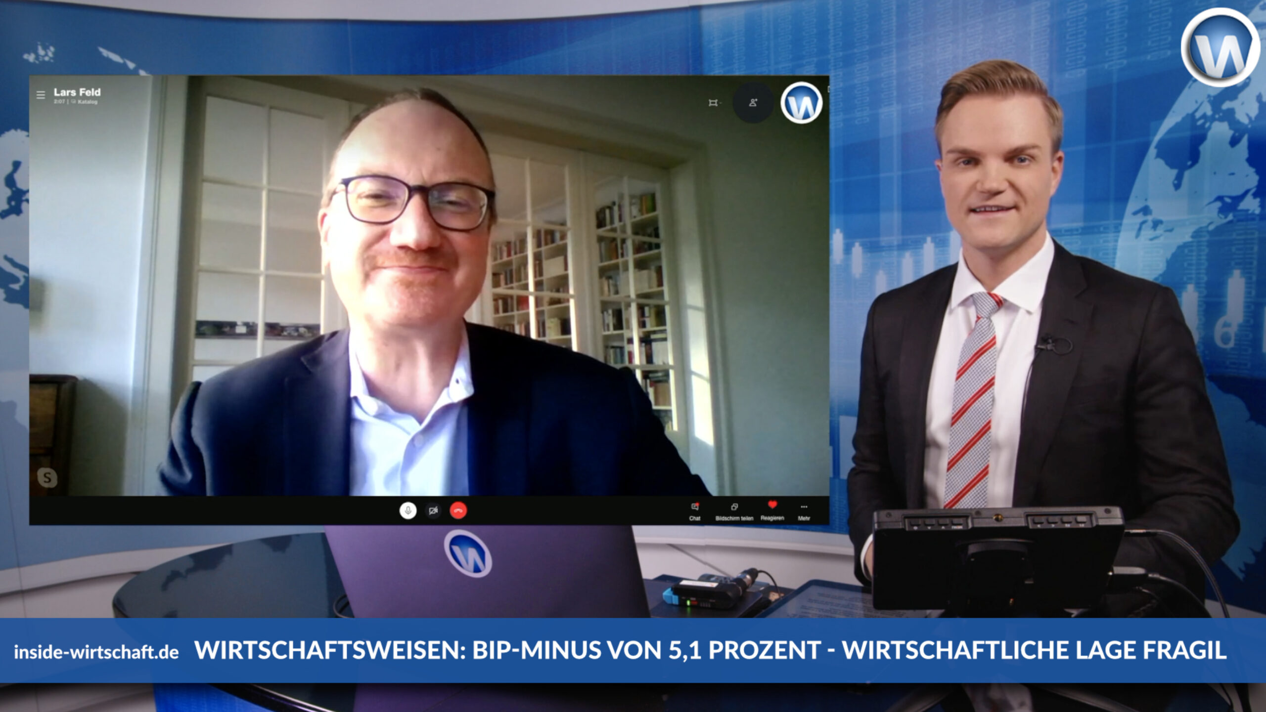 Lars Feld (Wirtschaftsweisen): "Stagnation über den Winter - massiv ...